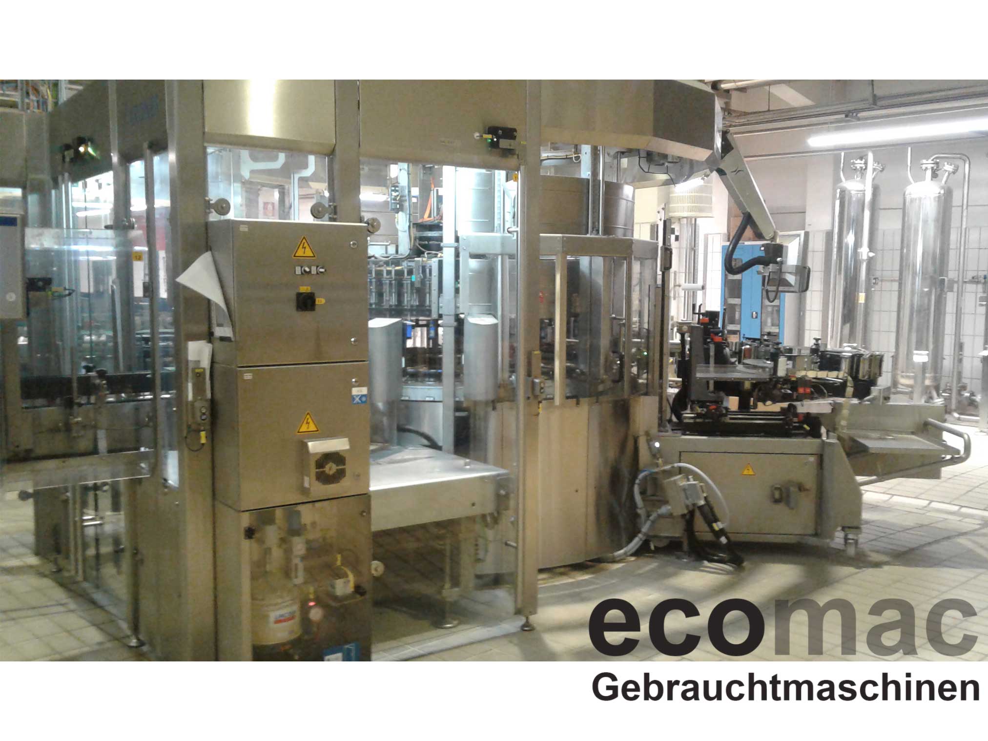 ecomac Krones Gebrauchtmaschine Topmodul Etikettiermaschine ...